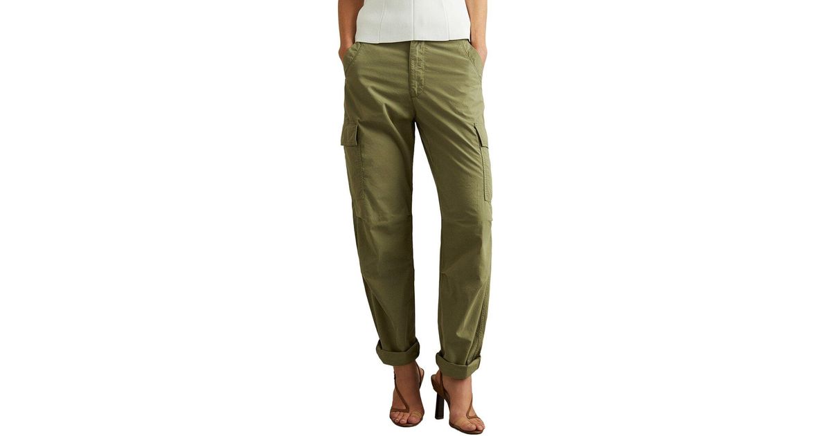 Reiss Alessio Trouser in Green | Lyst