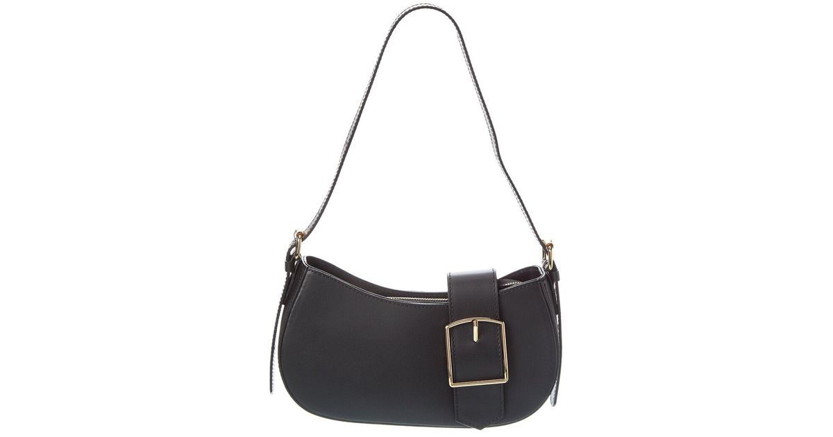 Persaman New York Paris Leather Quilted Shoulder Bag in Black | Lyst