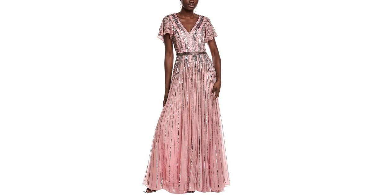 Issue New York Sequin Gown in Purple | Lyst UK