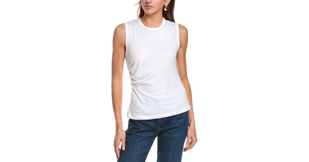 A.L.C. Zoey Tank in White | Lyst