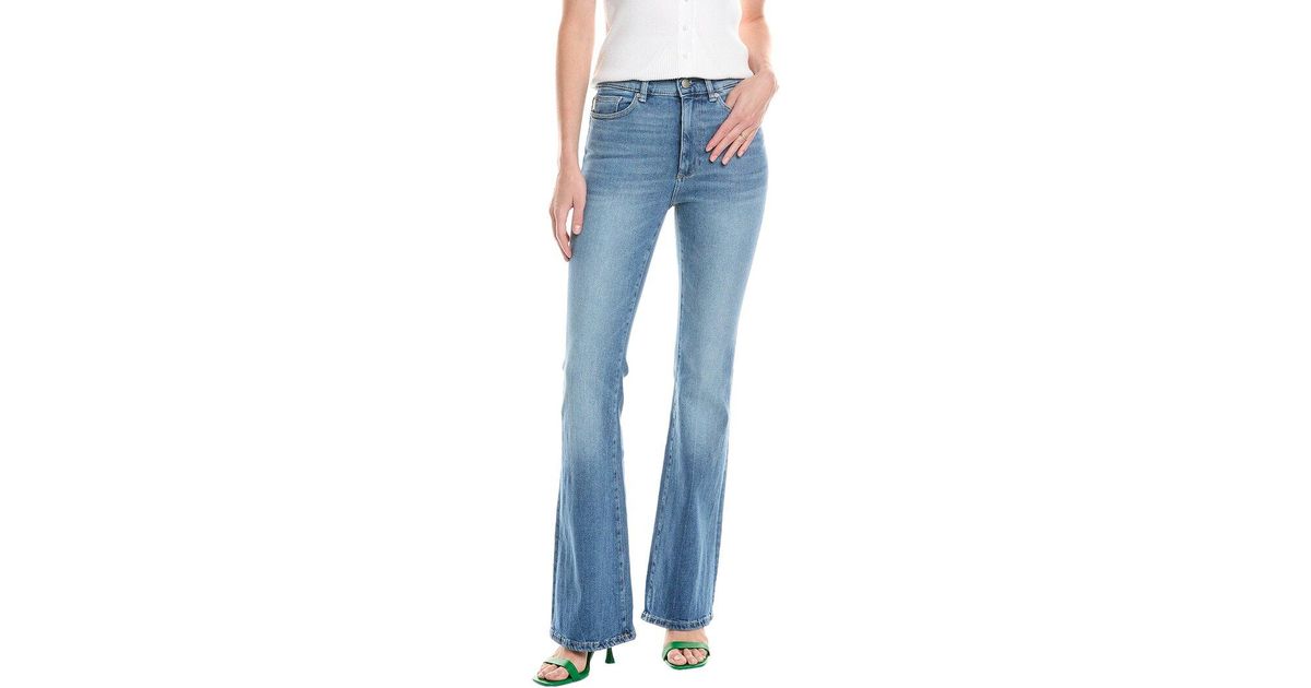 DL1961 Bridget Glendale Bootcut Jean in Blue | Lyst UK