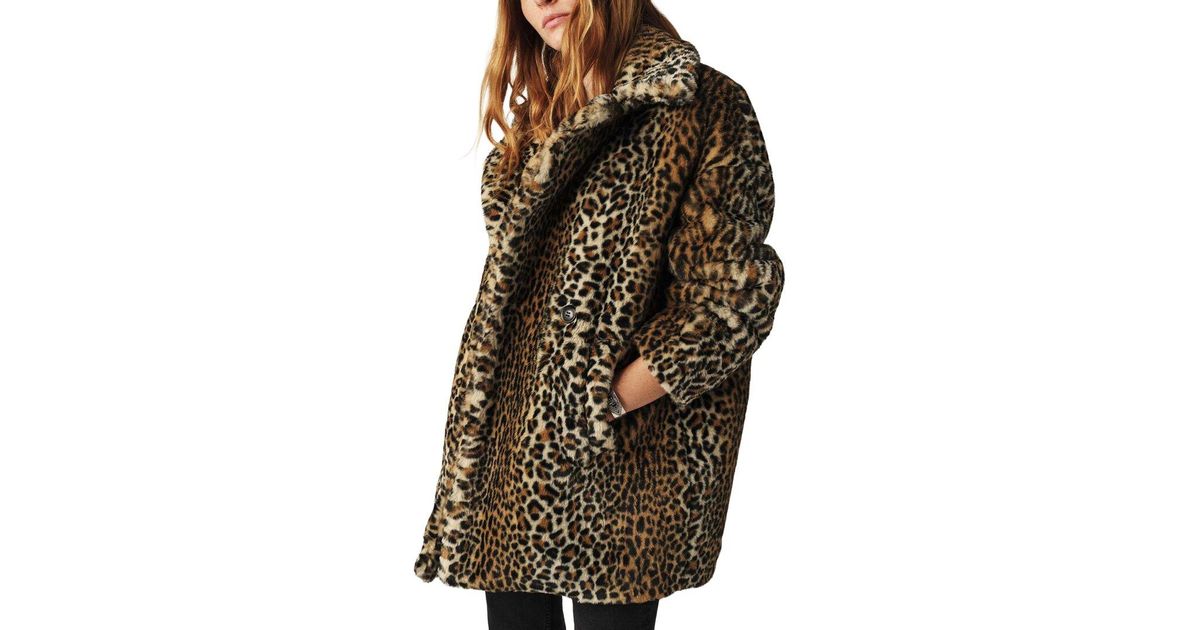 Ba&sh Jade Coat in Natural | Lyst