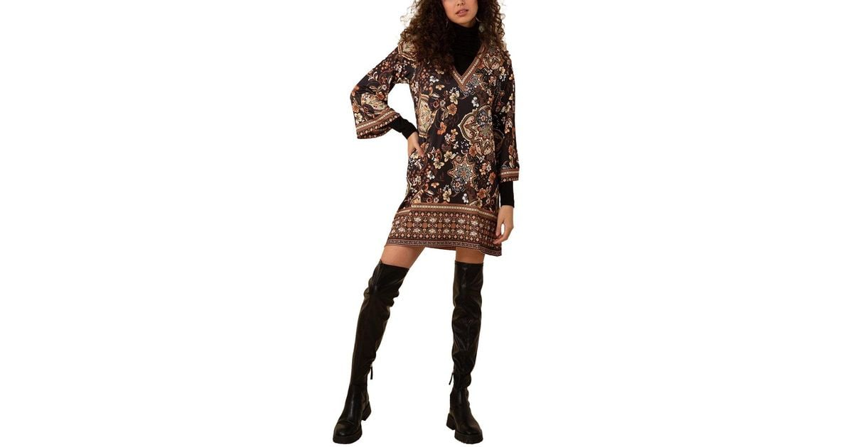 Hale Bob Legacy Dress in Black | Lyst