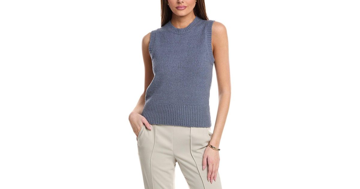 Vince Boucle Shell in Blue | Lyst