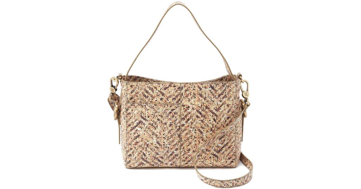 Hobo International Render Small Leather Crossbody in Metallic | Lyst