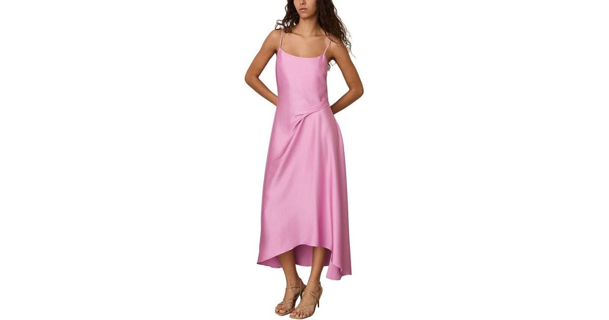 Reiss Zoey Dress in Pink | Lyst UK