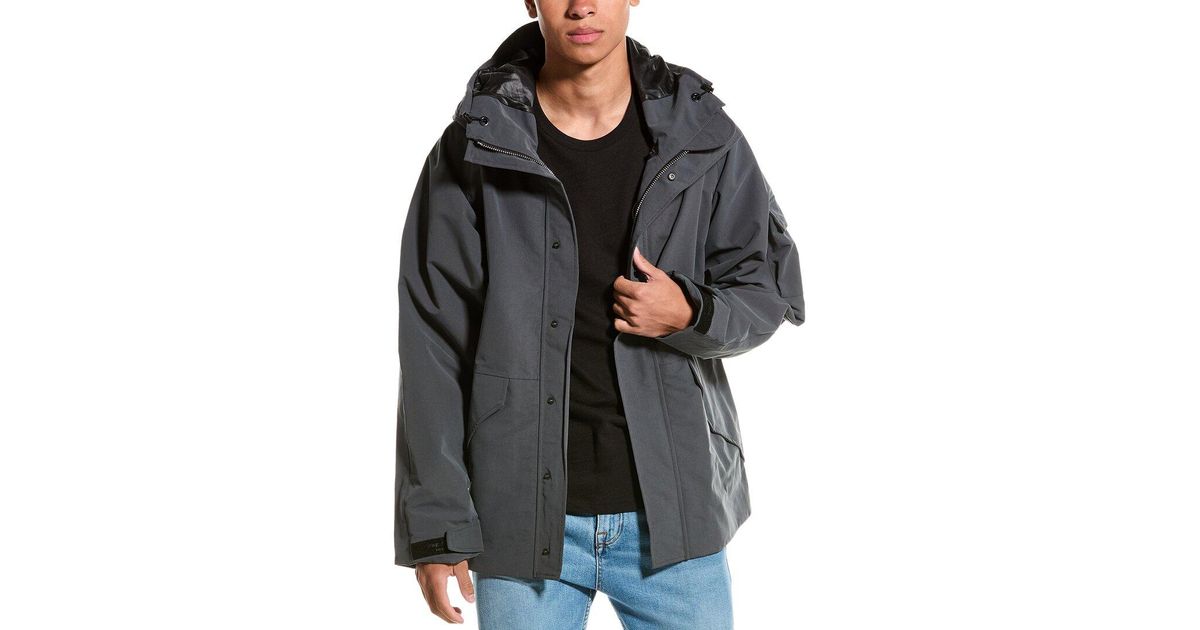 Rag & Bone Surplus Weatherproof Parka in Black for Men | Lyst