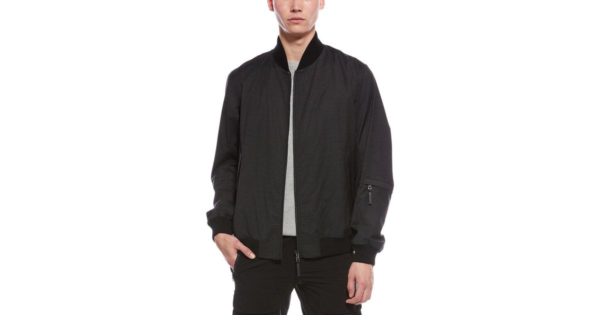 Bogner Jonas Wool Jacket in Black for Men | Lyst UK