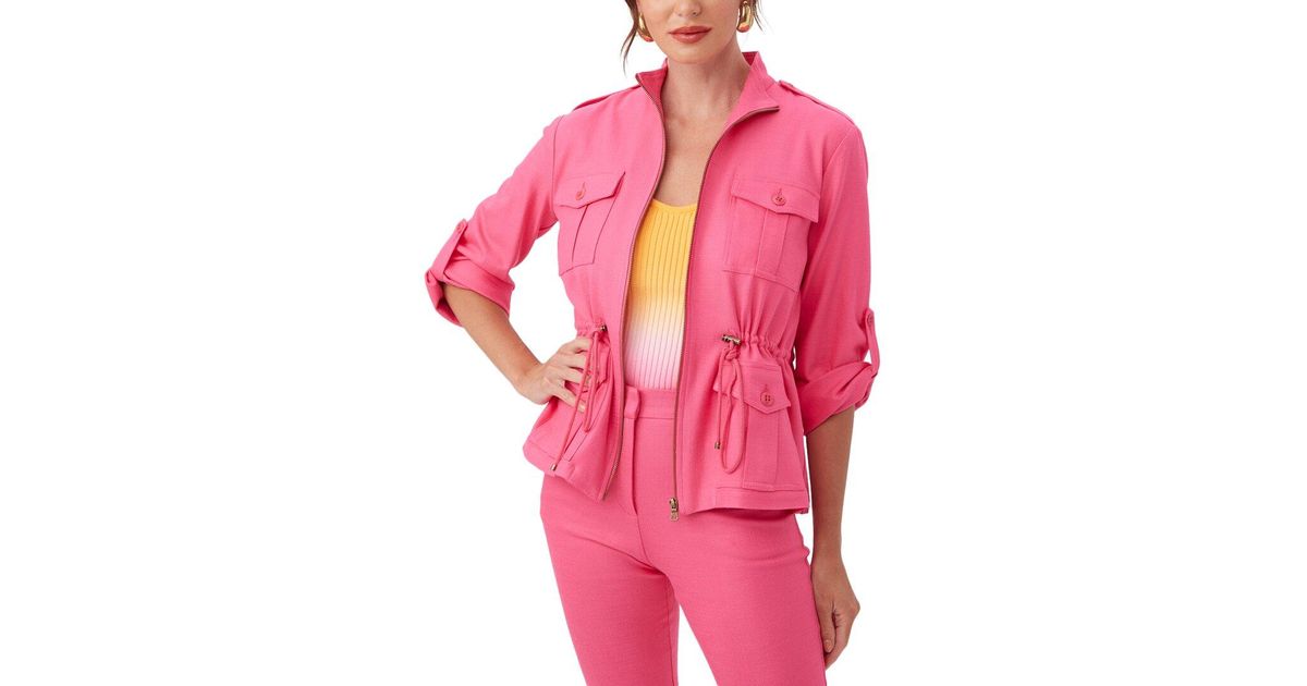 Trina Turk Buoyant Jacket in Pink | Lyst