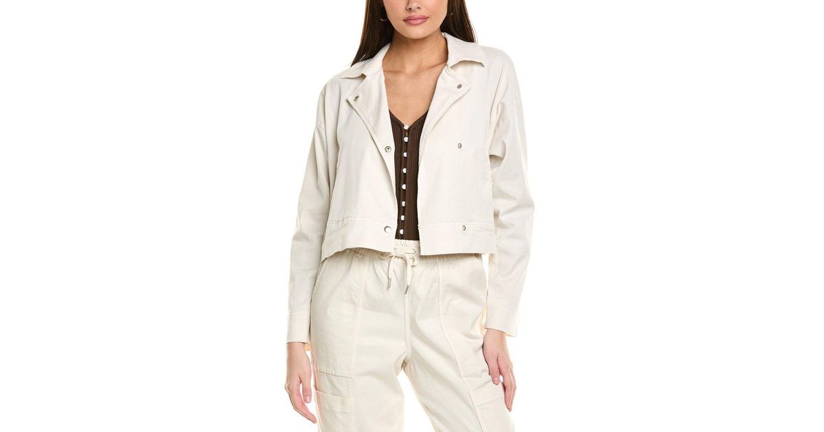 Splendid Destiny Jacket in Natural | Lyst