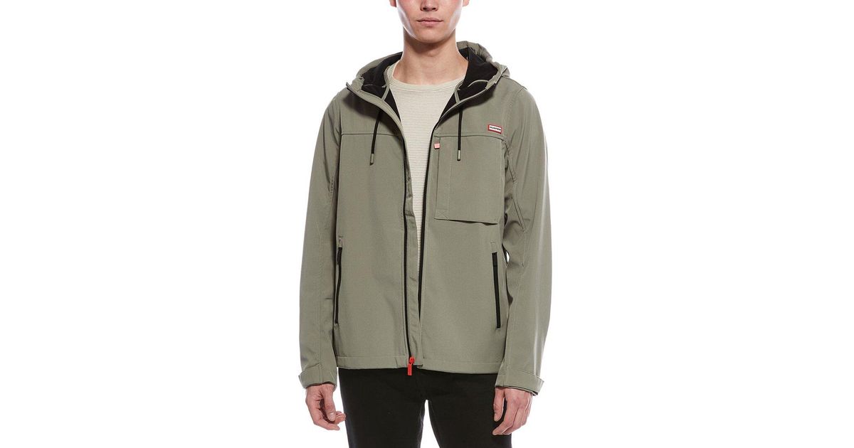 HUNTER Kolmen Utility Softshell Jacket in Green for Men | Lyst