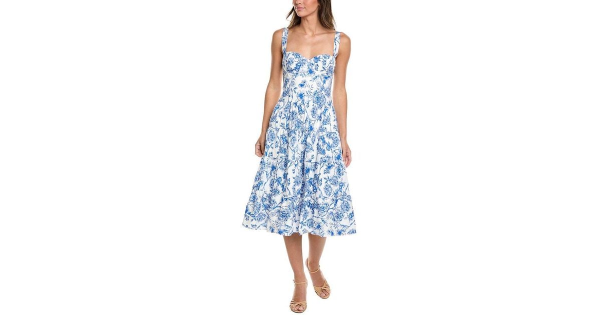 Hutch Naomi Dress in Blue | Lyst