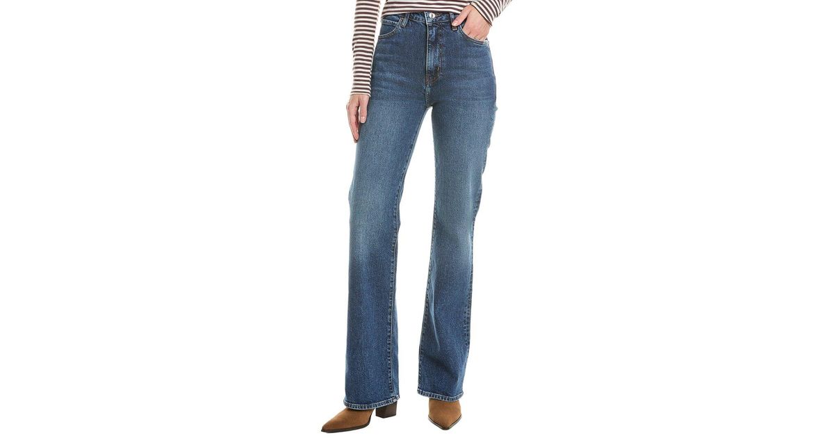 FRAME The Wide Rival Jean in Blue | Lyst UK