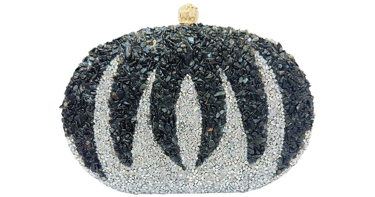 Lily Kim Clutch in Gray | Lyst