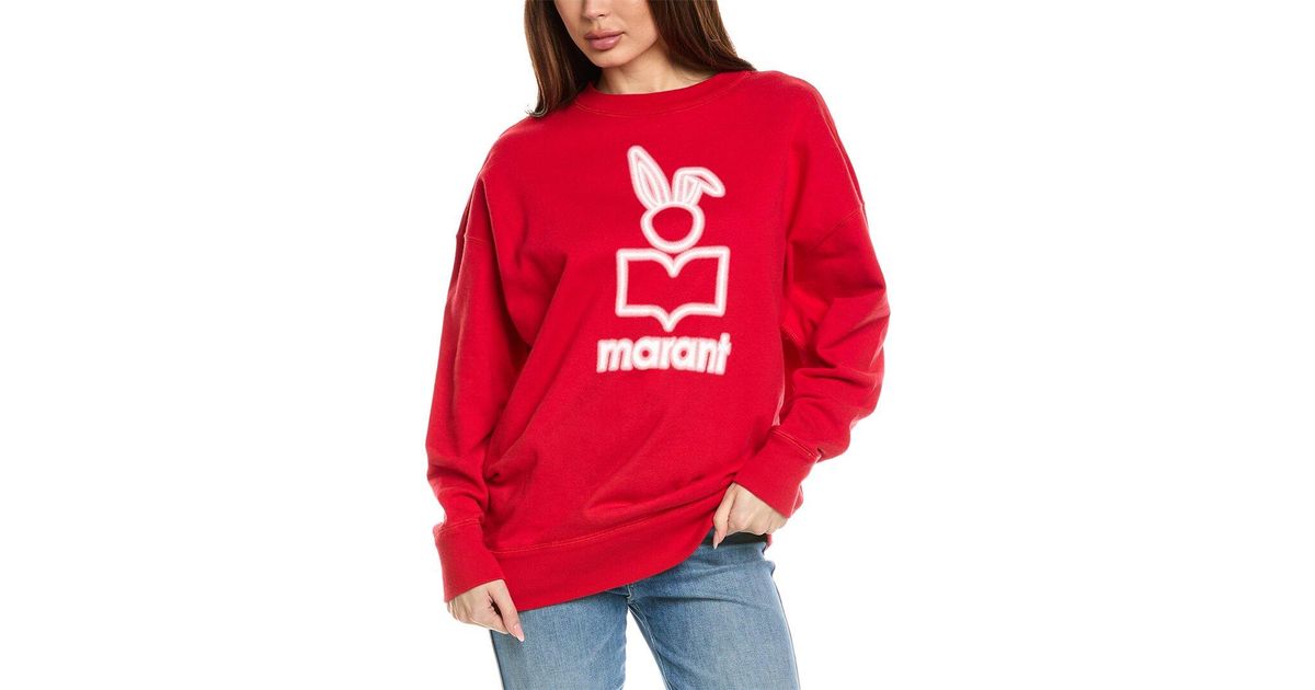 Isabel Marant Isabel Marant E'Toile Casey Blouse in Red | Lyst UK