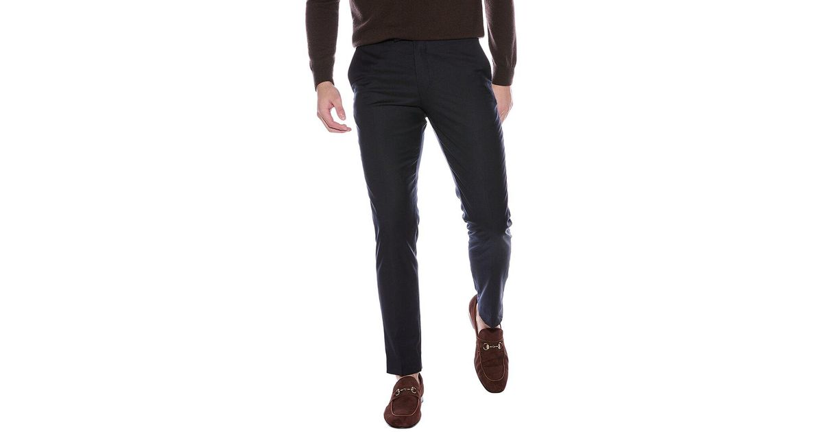 Reiss Westminster Super Wool & Cashmere-Blend Trouser in Black for Men ...