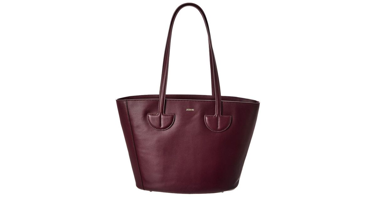 Jason Wu Leather Tote in Purple | Lyst UK