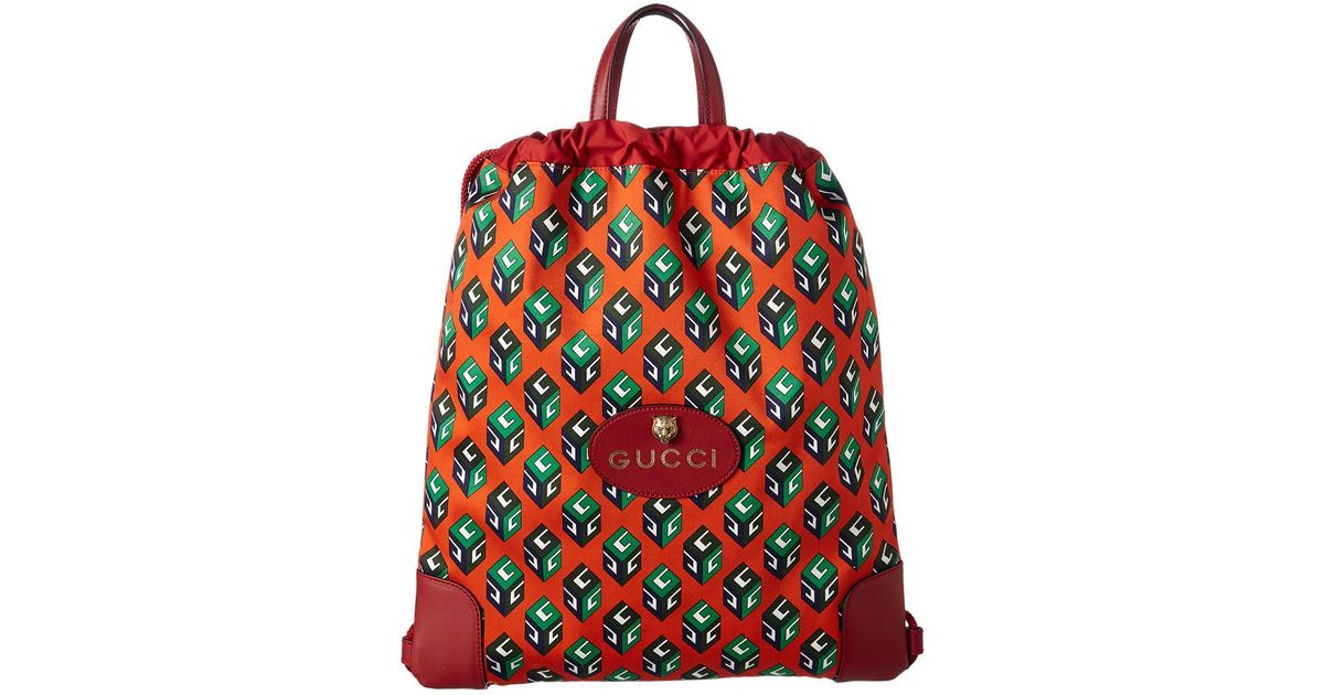 Gucci Drawstring Bag Red | IUCN Water