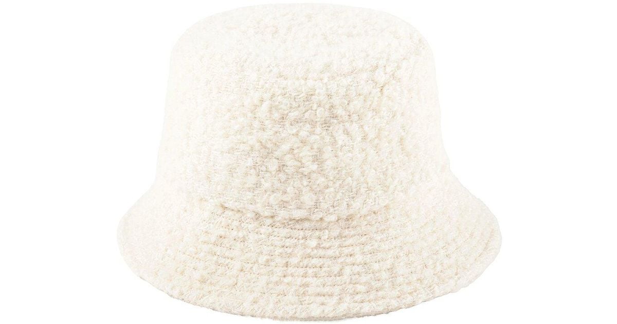 Lack of Color Shore Wool-blend Bucket Hat in Natural | Lyst
