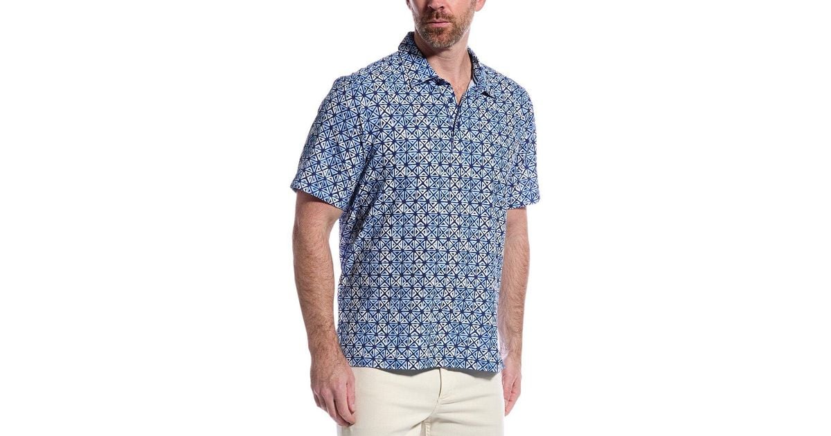 Tommy Bahama Bahama Coast Tropical Tiles Shirt in Blue for Men | Lyst