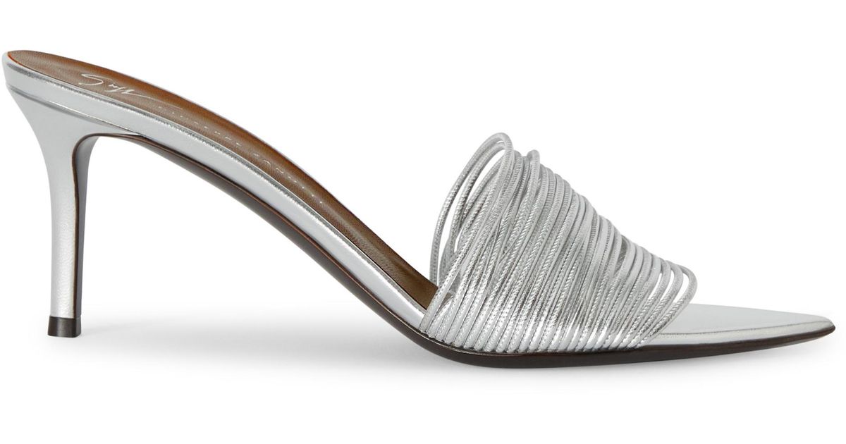 Giuseppe Zanotti Intriigo Clio 70 in Metallic | Lyst