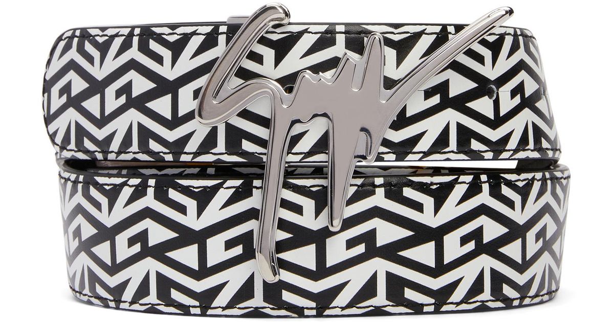 Giuseppe Zanotti Giuseppe Monogram in Black for Men | Lyst UK