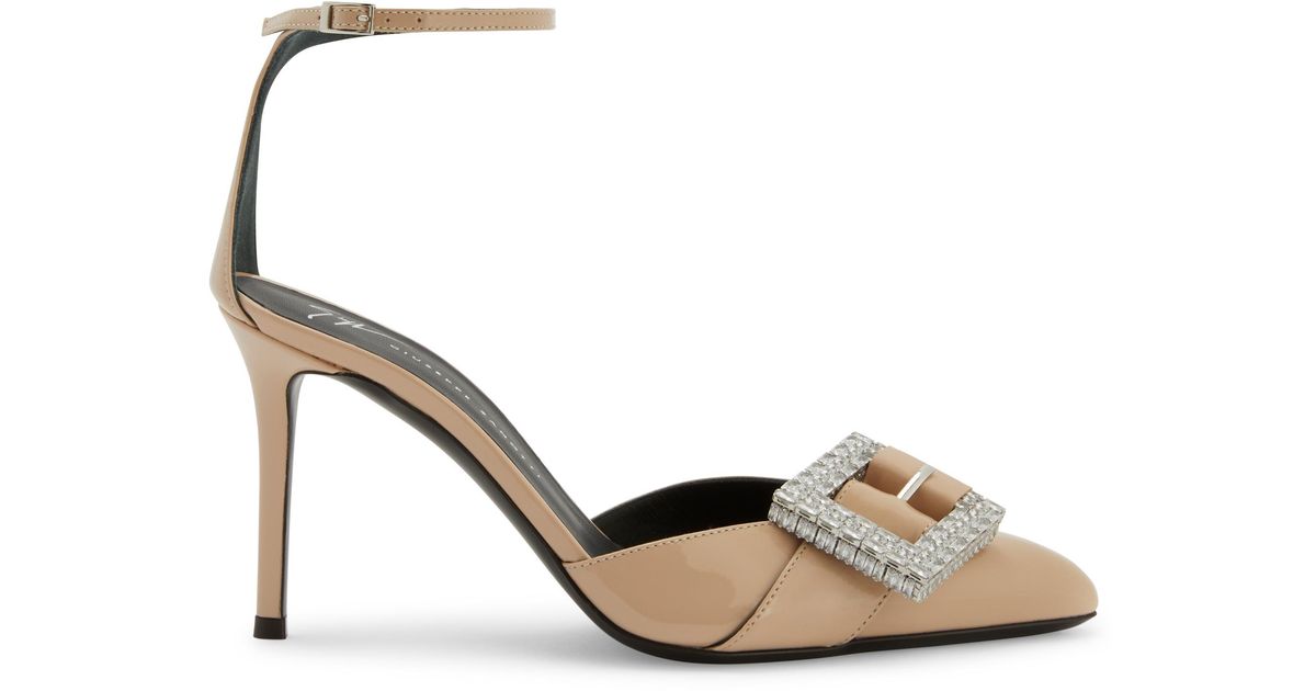 Giuseppe Zanotti Miss Buckle in Metallic | Lyst UK