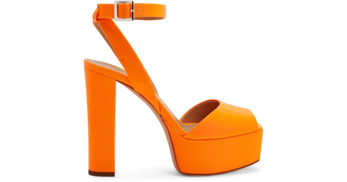 Giuseppe Zanotti Betty in Orange | Lyst UK