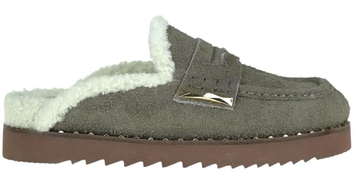 Ash Genda Slides in Green | Lyst