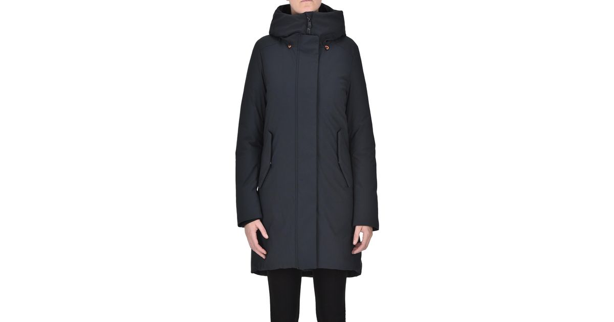 Save The Duck Nelly Padded Parka in Blue | Lyst Save The Duck Nelly Padded Parka in Blue | Lyst