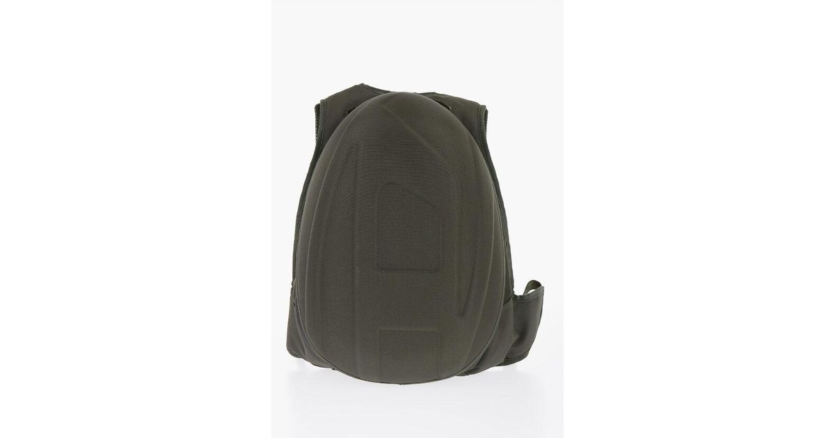 DIESEL 1Dr-Pod Backpack With Embossed D Logo in Green for Men | Lyst UK