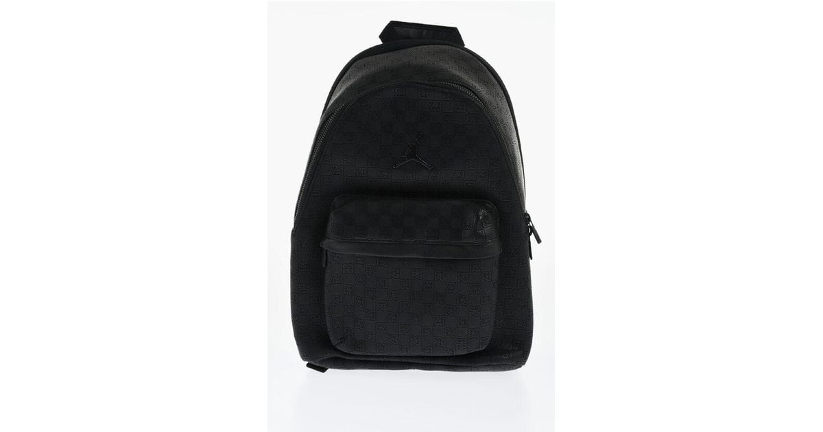 Nike Jordan Logoed Backpack With Monogram Motif in Black for Men | Lyst UK