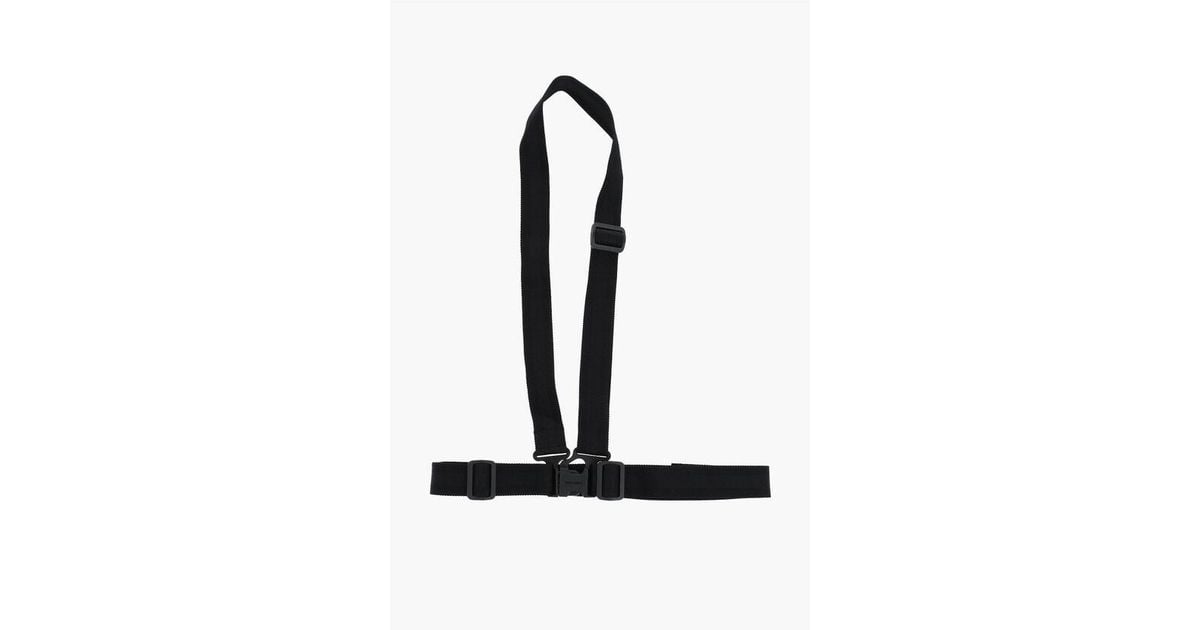 DSquared² Solid Color Fabric Harness Belt 40Mm in White for Men | Lyst UK