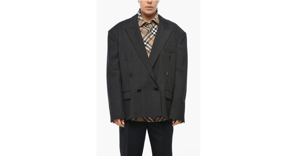 Isabel Marant Double-Breasted Oversized Blazer Klero With District ...