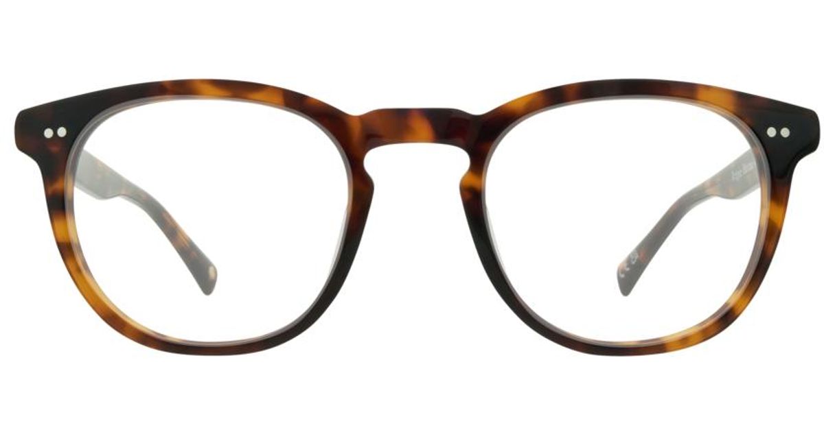 London Retro Square Acetate Eyeglasses Online in Black for Men | Lyst UK