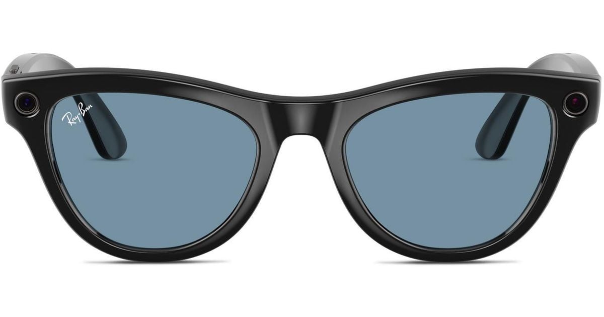 Ray-Ban Meta Smart Glasses Rw4010 Meta Skyler in Black | Lyst