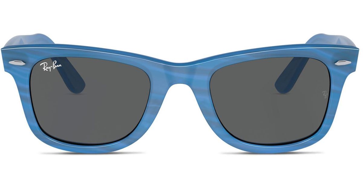 Ray-Ban Rb2140 Wayfarer Change in Blue | Lyst