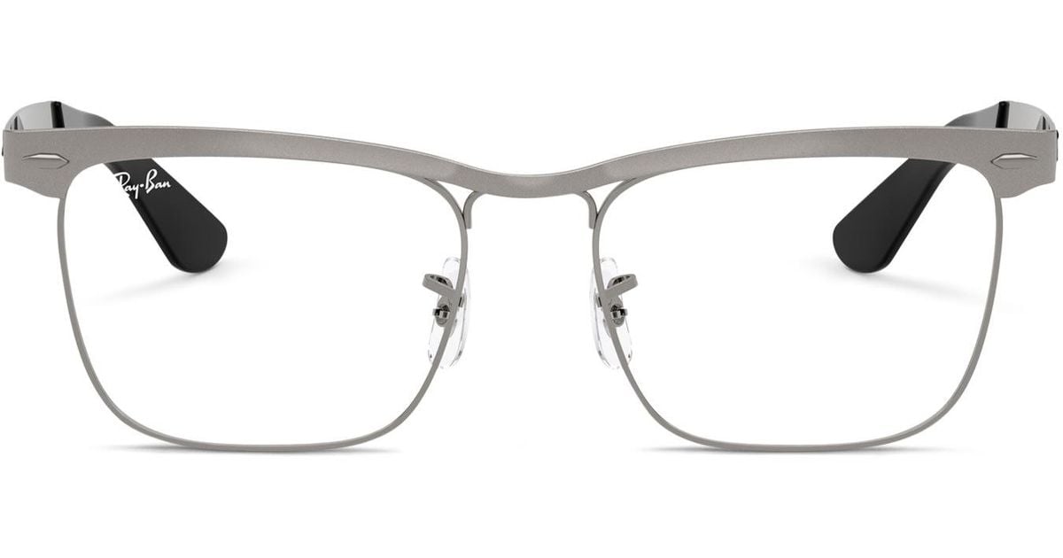 Ray-Ban Rx3875V Wayfarer Deluxe in Black for Men | Lyst