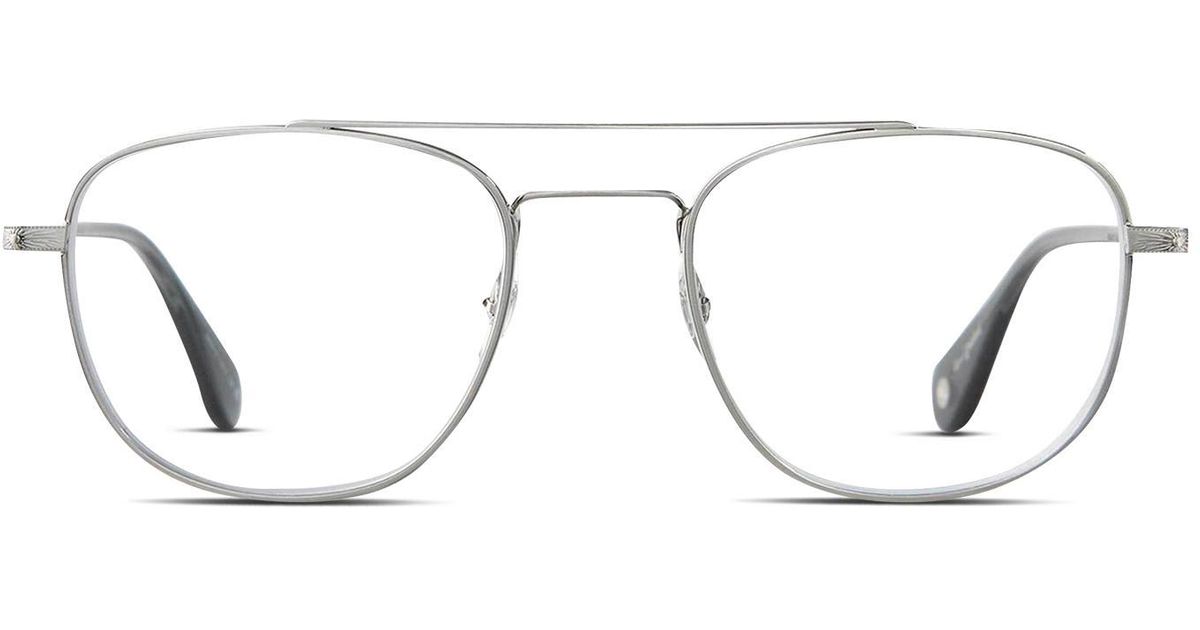 Garrett Leight Clubhouse Ii in Black for Men | Lyst