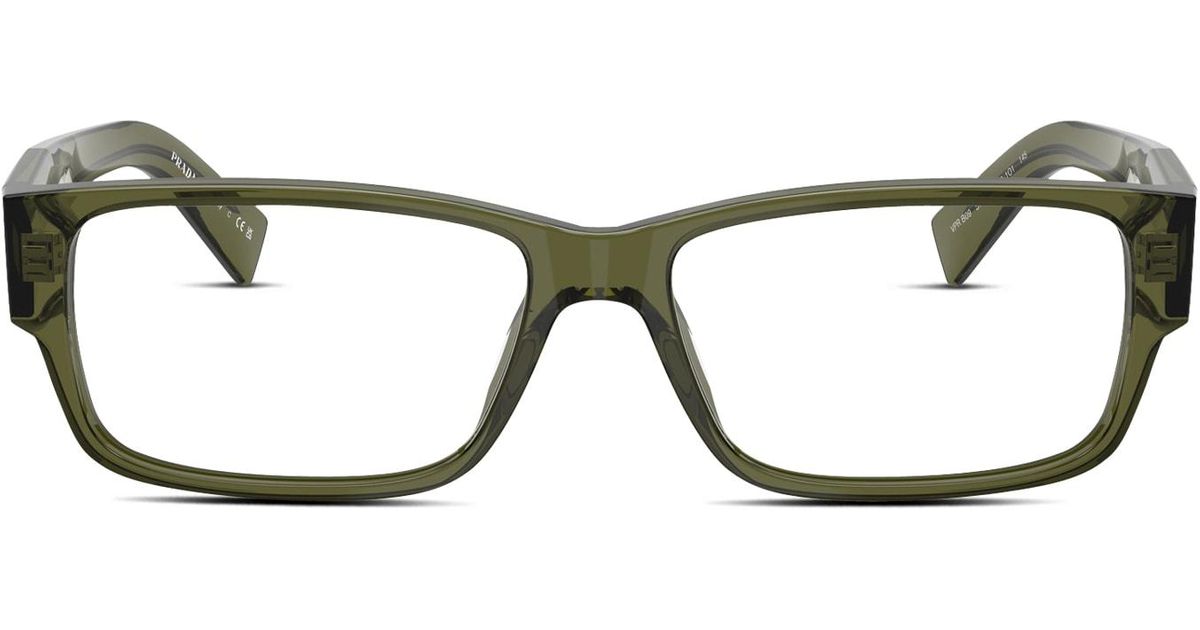 Prada Prb09V Clear in Black for Men | Lyst