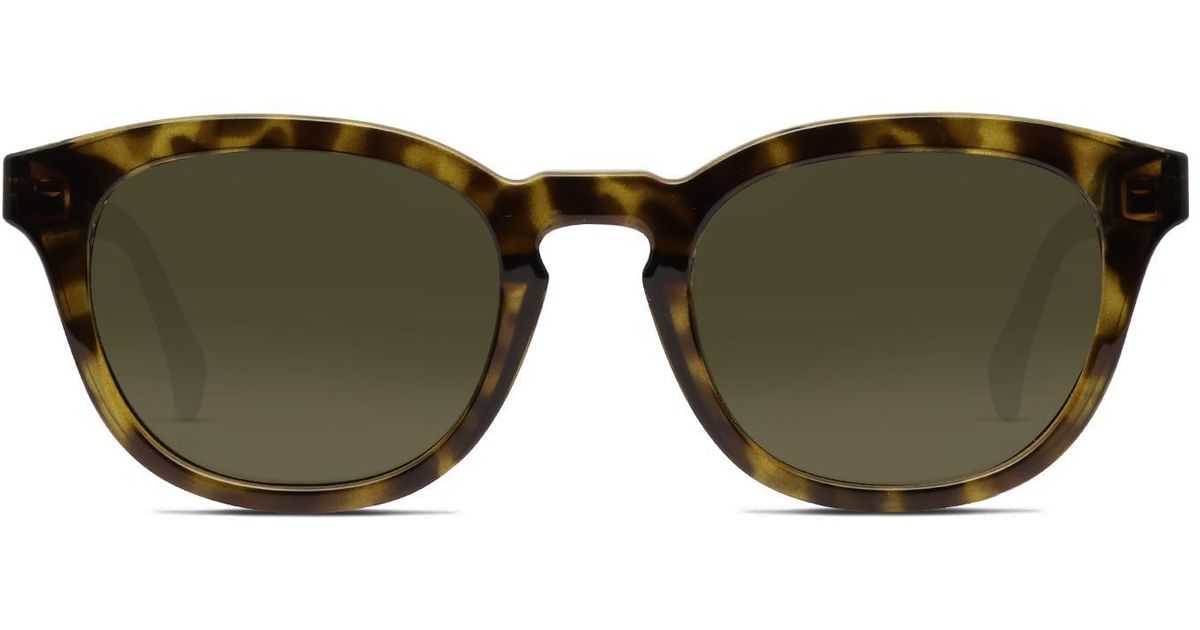Electric Visual Electric Bellevue Tortoise in Green | Lyst