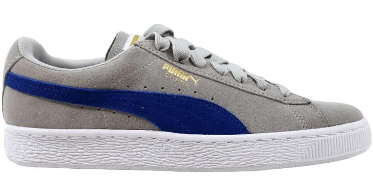 PUMA Suede Classic 'grey Blue' | Lyst