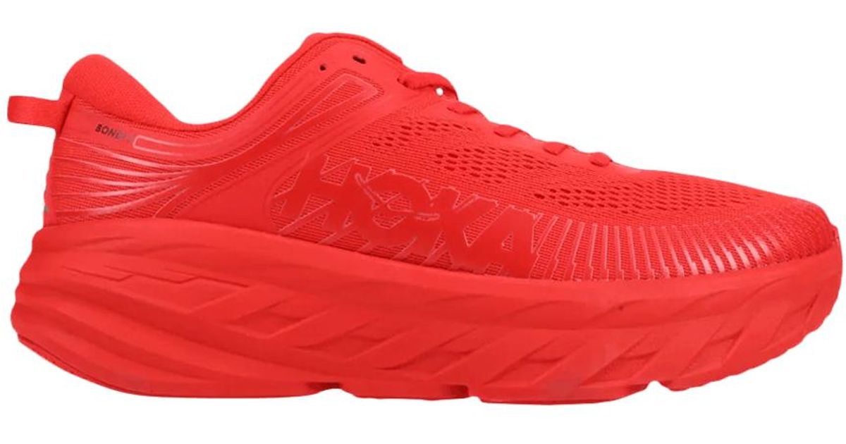 Hoka One One Bondi 7 'high Risk Red' for Men | Lyst