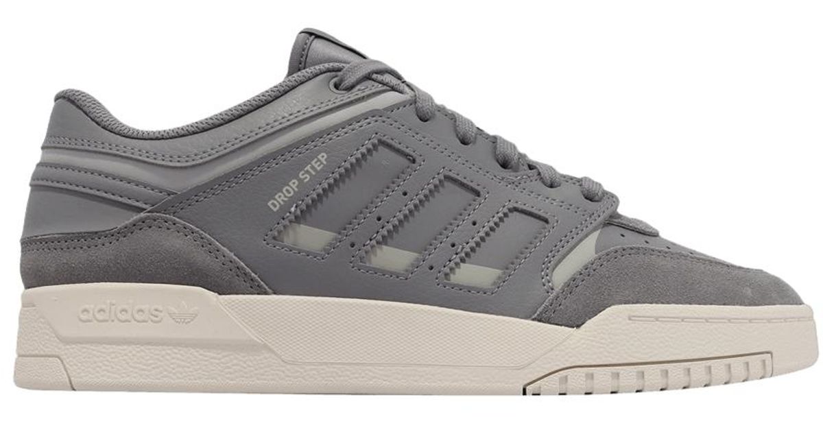 adidas Drop Step Low 'grey Stone' in Gray for Men | Lyst