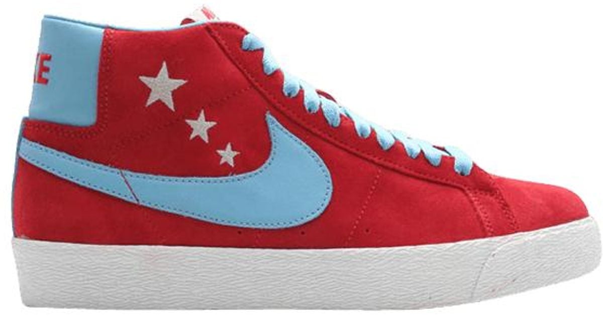Nike Blazer Premium Sb in Red for Men - Lyst