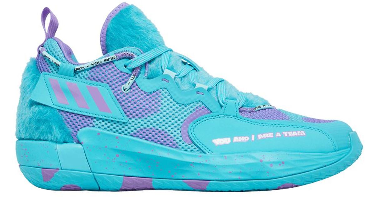 adidas Monsters Inc. X Dame 7 Extply 'sulley' in Blue for Men | Lyst