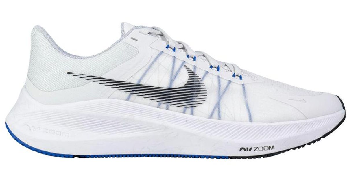 Nike Zoom Winflo 8 'platinum Tint Black' in White for Men | Lyst
