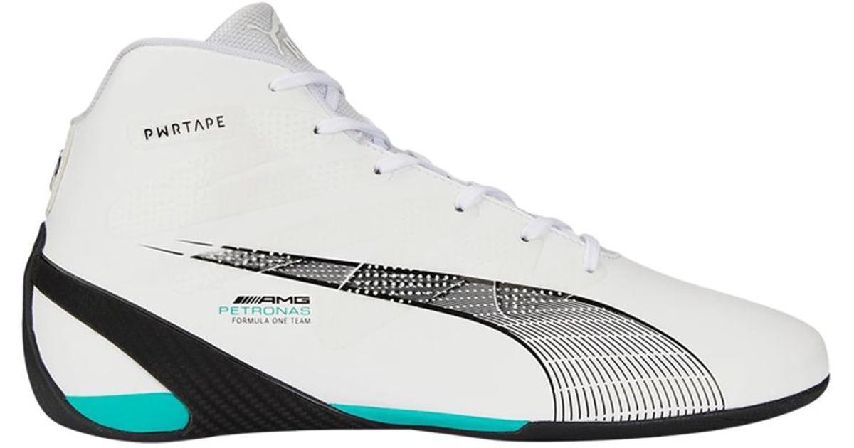PUMA Mercedes-amg Petronas Motorsport Carbon Cat Mid Driving Shoes in ...