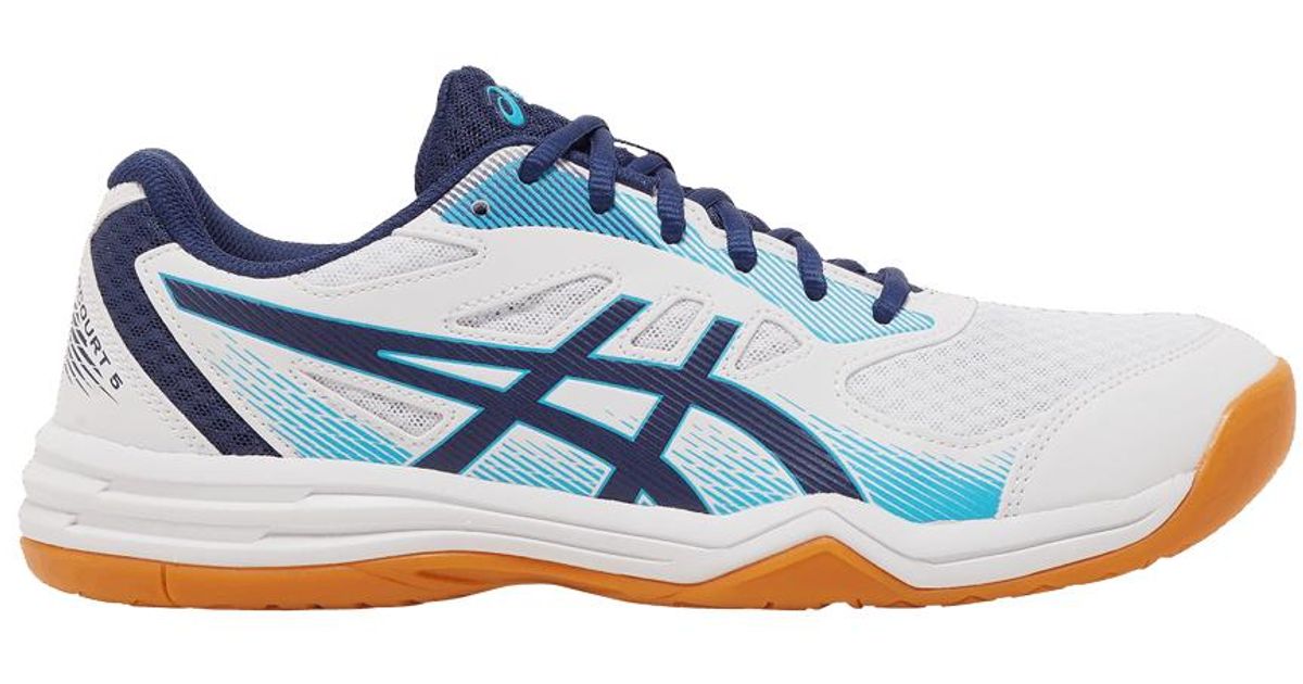 Asics Upcourt 5 'white Indigo Blue' for Men | Lyst