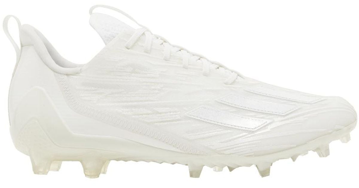 adidas Adizero Cleats 'triple White' for Men | Lyst